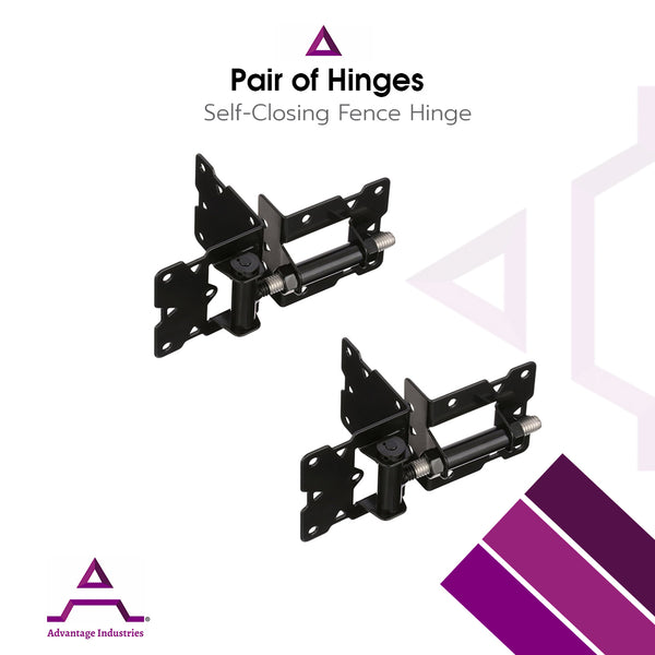 Advantage Industries Two-Sided Attachment Self-Closing Hinge (AD1001)